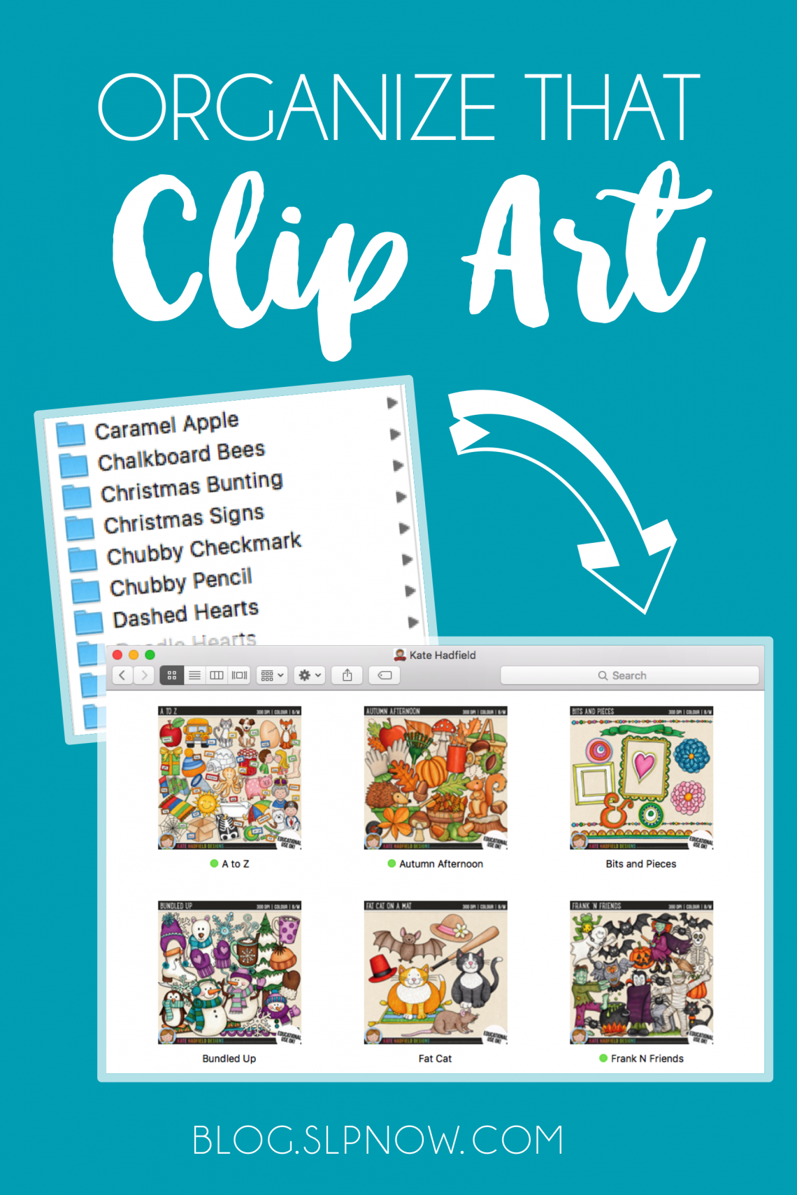 Clip Art Organization | SLP Now®