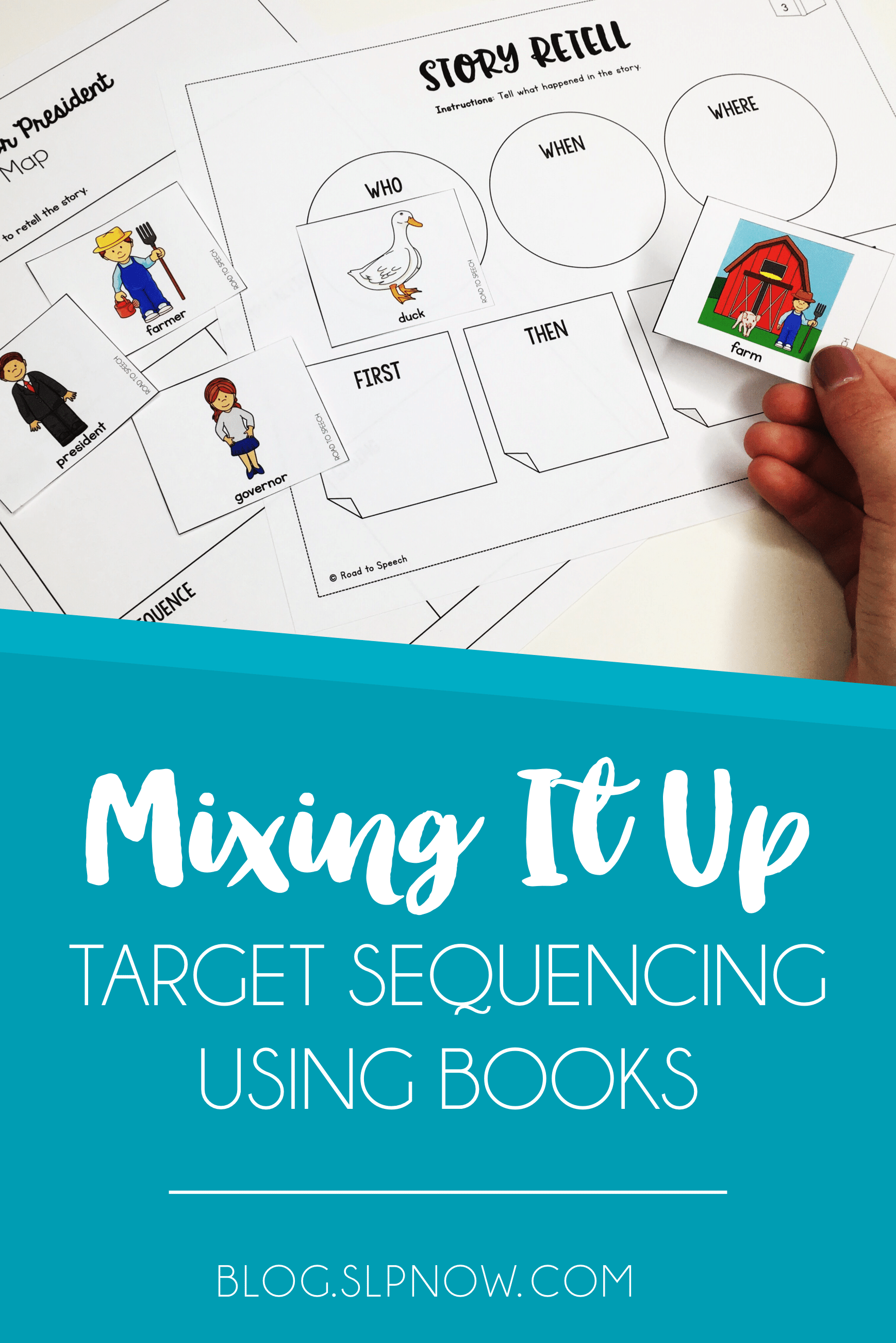 Sequencing Using Books Speech Therapy | SLP Now®