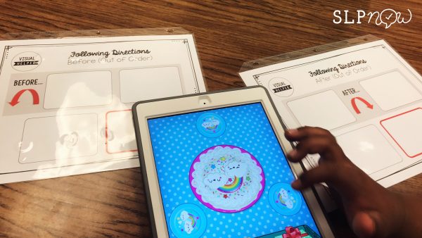 Following Simple Directions: Speech Therapy Activities & Worksheets ...