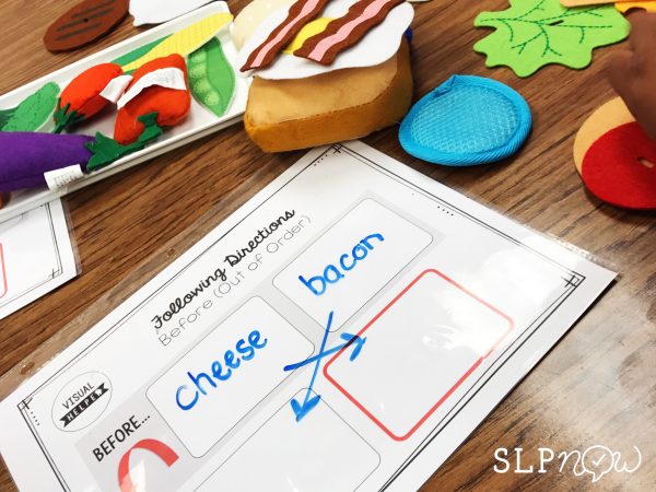 Following Simple Directions: Speech Therapy Activities & Worksheets ...