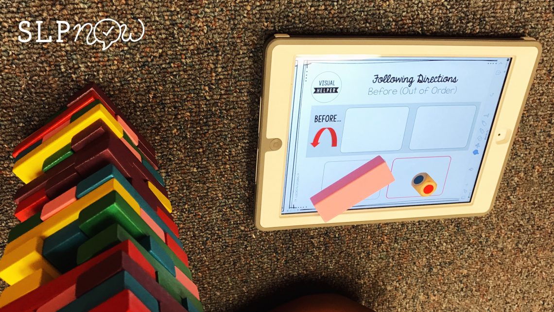 Following Simple Directions: Speech Therapy Activities & Worksheets ...