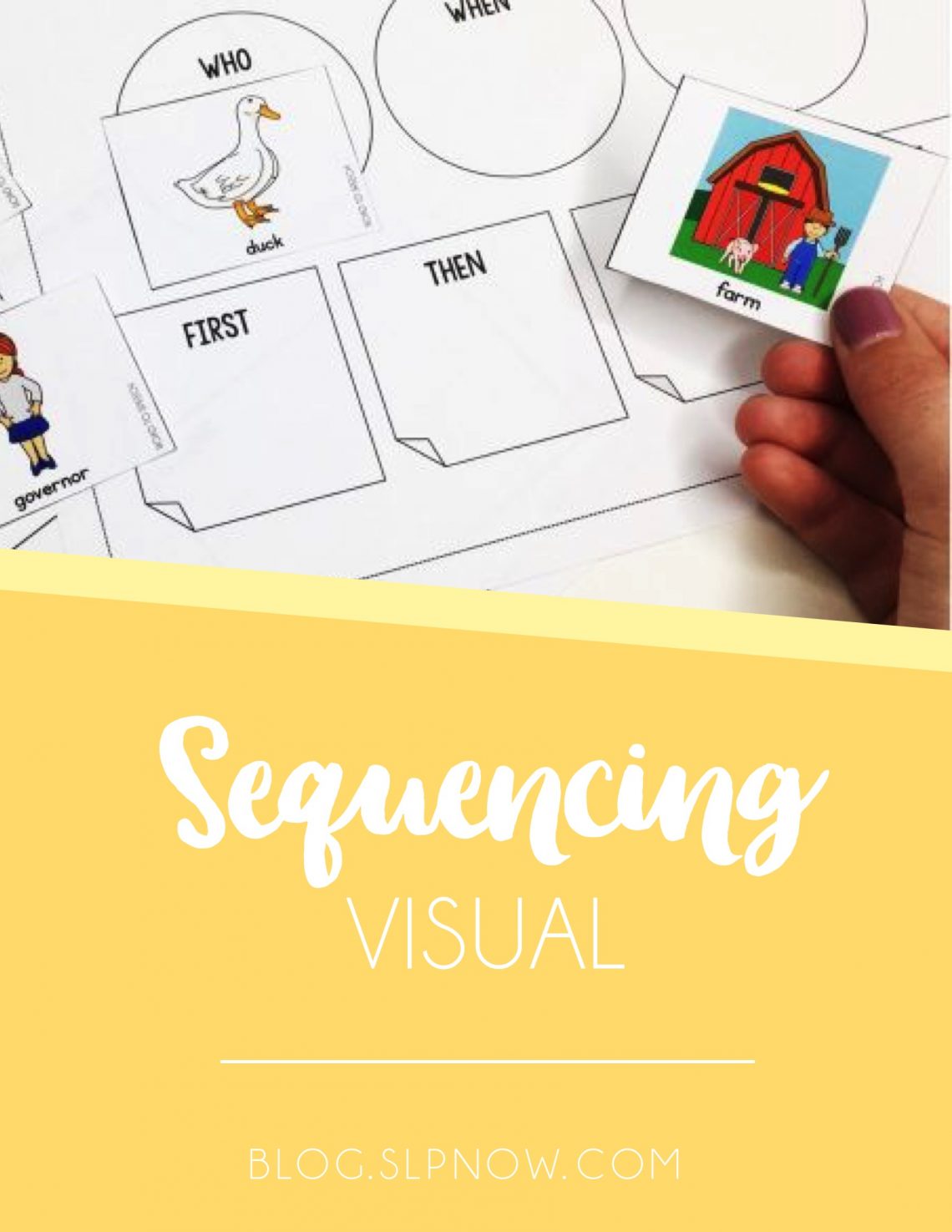 Sequencing Visual Freebie | SLP Now®