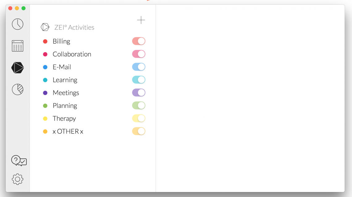 SLP Now Timeular Categories | SLP Now®