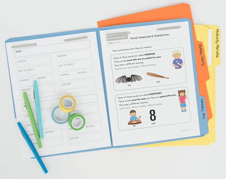 How to Teach Vocabulary: Journals | SLP Now