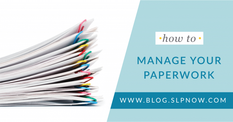 Is your paperwork load for your speech therapy caseload giving you ...