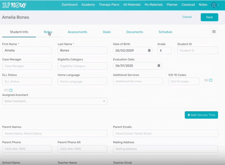 Speech Therapy Software for School Districts | SLP Now®